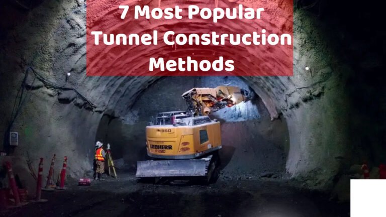 7 Most Popular Tunnel Construction Methods - Online Engineering